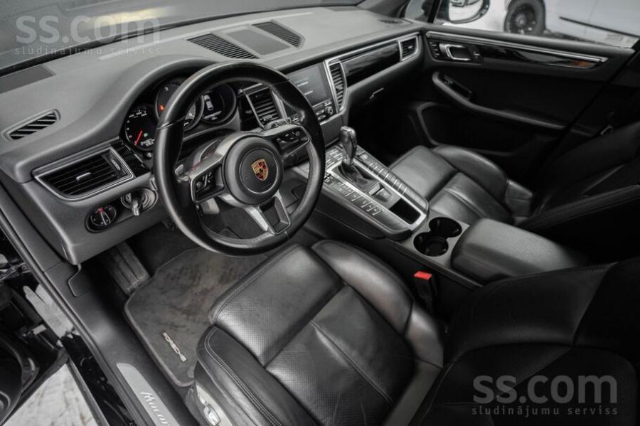 Melns Porsche Macan 2017 Rīga, ar dzinēja tilpumu 3.00 L un nobraukumu 244 tūkst. km par 29550 €, foto 12 vietnē AUTOMOTO.COM.LV