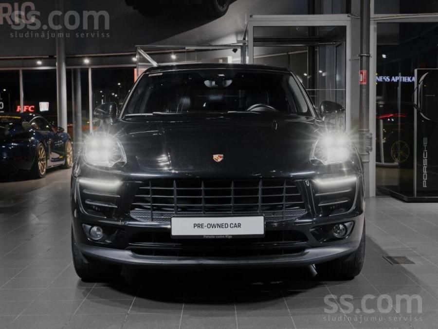 Melns Porsche Macan 2017 Rīga, ar dzinēja tilpumu 3.00 L un nobraukumu 190 tūkst. km par 29900 €, foto 9 vietnē AUTOMOTO.COM.LV