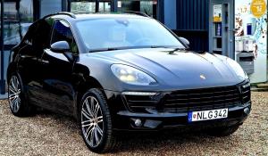 Black Porsche Macan 2018 in Kretinga, with an engine capacity of 3.00 L and mileage of 73 thousand km for 27999 €, photo 3 on AUTOMOTO.COM.LV