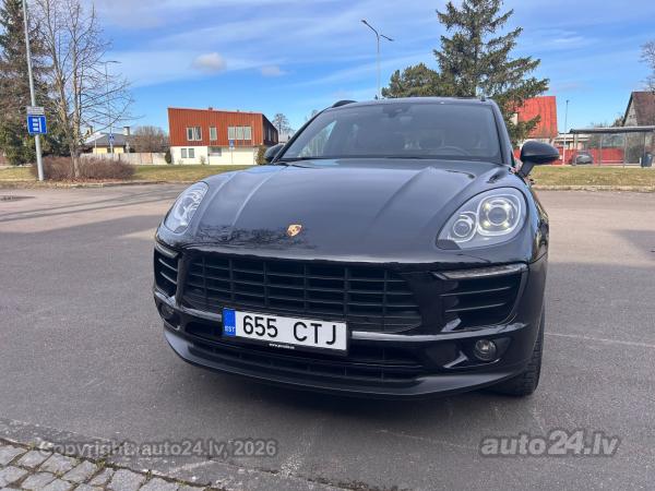 Black Porsche Macan 2018 in Tallinn, with an engine capacity of 2.00 L and mileage of 132 thousand km for 35900 €, photo 2 on AUTOMOTO.COM.LV