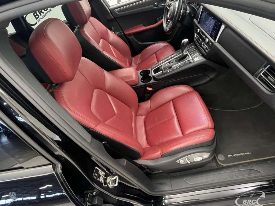 Black Porsche Macan 2019 in Vilnius, with an engine capacity of 1.98 L and mileage of 118 thousand km for 32900 €, photo 7 on AUTOMOTO.COM.LV