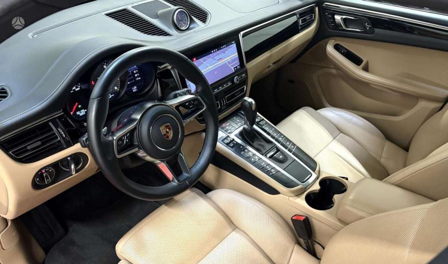 Melns Porsche Macan 2020 Viļņa, ar dzinēja tilpumu 3.00 L un nobraukumu 80 tūkst. km par 38990 €, foto 14 vietnē AUTOMOTO.COM.LV