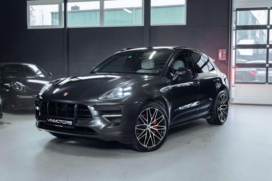 Black Porsche Macan 2020 in Vilnius, with an engine capacity of 2.89 L and mileage of 55 thousand km for 49999 €, photo 6 on AUTOMOTO.COM.LV