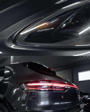 Black Porsche Macan 2020 in Vilnius, with an engine capacity of 2.89 L and mileage of 55 thousand km for 49999 €, photo 8 on AUTOMOTO.COM.LV