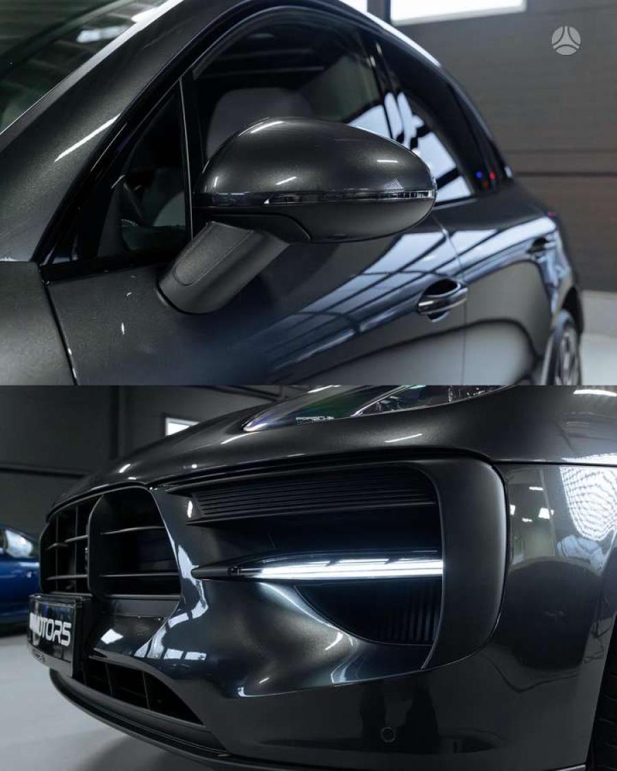 Black Porsche Macan 2020 in Vilnius, with an engine capacity of 2.89 L and mileage of 55 thousand km for 49999 €, photo 14 on AUTOMOTO.COM.LV