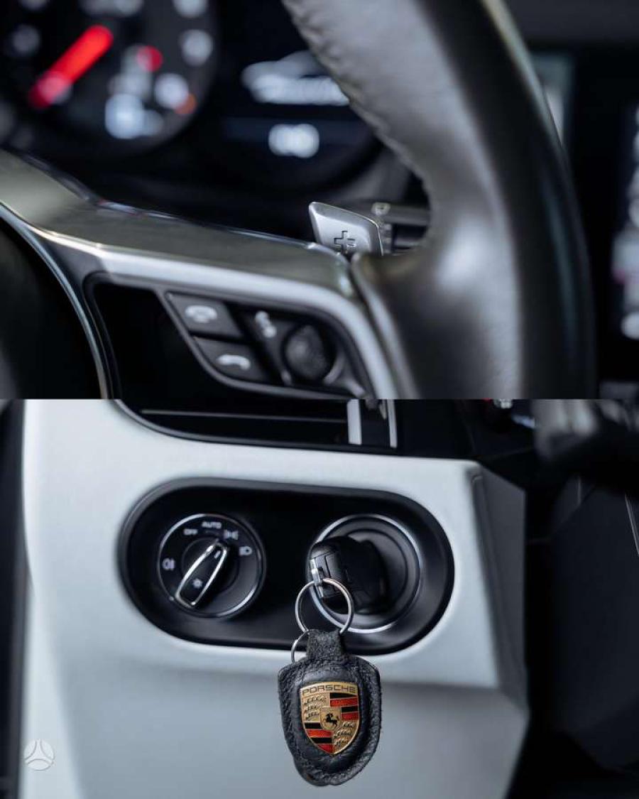 Black Porsche Macan 2020 in Vilnius, with an engine capacity of 2.89 L and mileage of 55 thousand km for 49999 €, photo 30 on AUTOMOTO.COM.LV