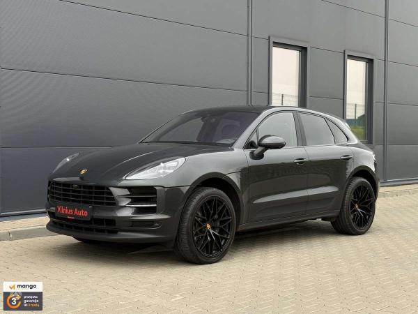 Black Porsche Macan 2020 in Vilnius, with an engine capacity of 3.00 L and mileage of 92 thousand km for 40990 €, photo 1 on AUTOMOTO.COM.LV