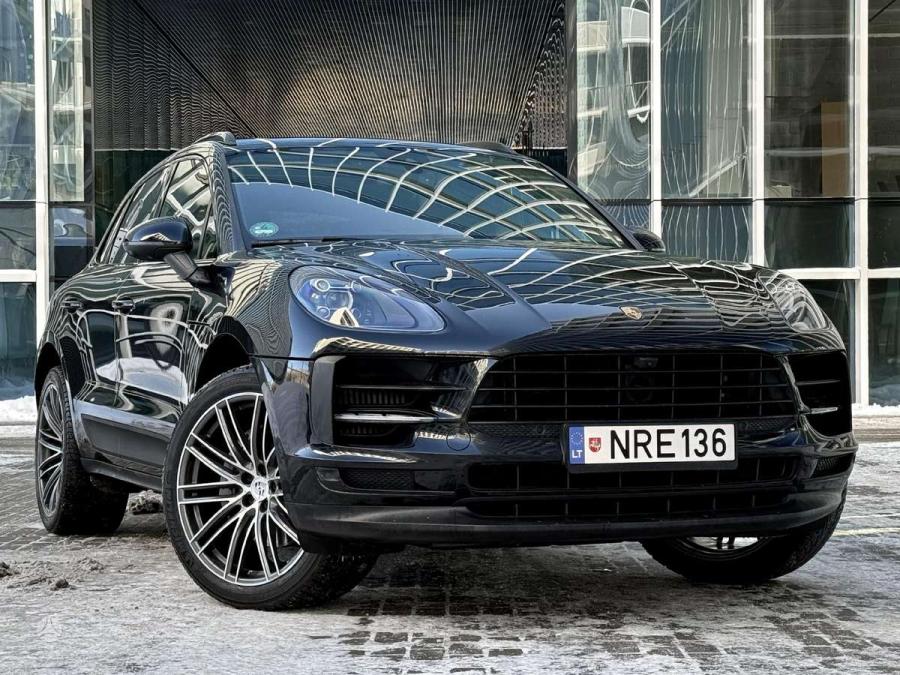 Melns Porsche Macan 2021 Viļņa, ar dzinēja tilpumu 3.00 L un nobraukumu 70 tūkst. km par 48990 €, foto 7 vietnē AUTOMOTO.COM.LV