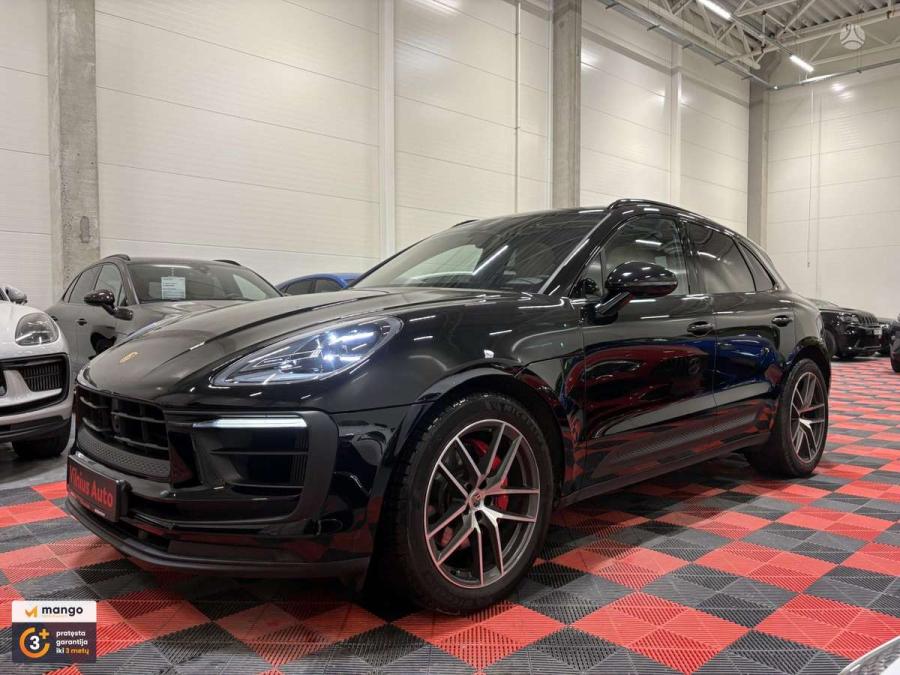 Melns Porsche Macan 2023 Viļņa, ar dzinēja tilpumu 2.89 L un nobraukumu 40 tūkst. km par 55990 €, foto 1 vietnē AUTOMOTO.COM.LV
