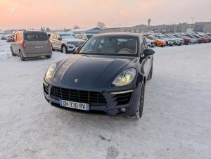Blue Porsche Macan 2014 in Taurage, with an engine capacity of 2.97 L and mileage of 266 thousand km for 18800 €, photo 2 on AUTOMOTO.COM.LV