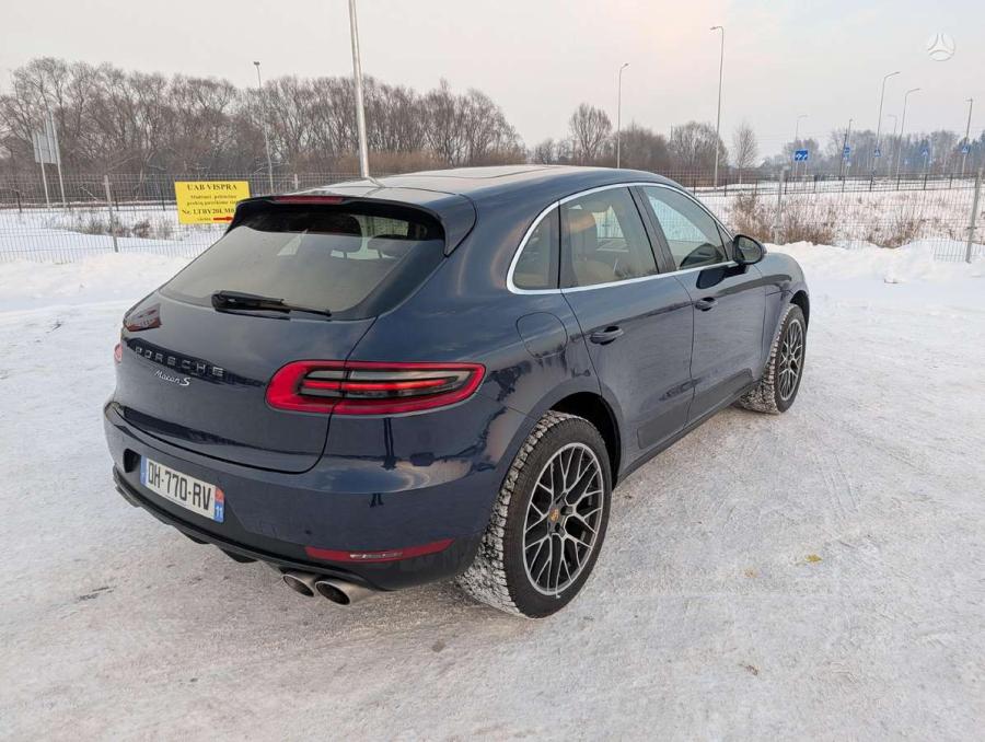 Zils Porsche Macan 2014 Tauragė, ar dzinēja tilpumu 2.97 L un nobraukumu 266 tūkst. km par 18800 €, foto 7 vietnē AUTOMOTO.COM.LV