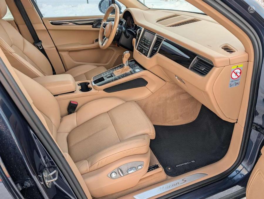 Zils Porsche Macan 2014 Tauragė, ar dzinēja tilpumu 2.97 L un nobraukumu 266 tūkst. km par 18800 €, foto 15 vietnē AUTOMOTO.COM.LV