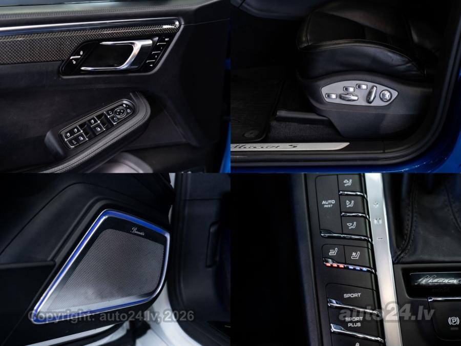Zils Porsche Macan 2014 Tallina, ar dzinēja tilpumu 3.00 L un nobraukumu 213 tūkst. km par 36900 €, foto 11 vietnē AUTOMOTO.COM.LV