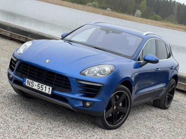 Синий Порше Масан 2015 в Рига, объемом двигателя 3.00 л и пробегом 215 тыс. км за 24900 €, фото 1 на AUTOMOTO.COM.LV