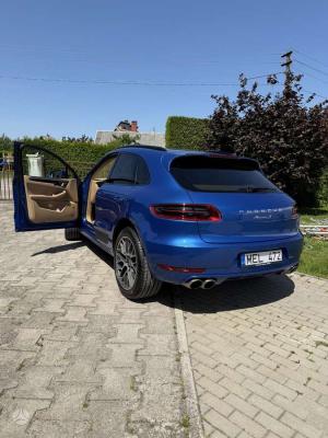 Zils Porsche Macan 2015 Kauņa, ar dzinēja tilpumu 3.00 L un nobraukumu 203 tūkst. km par 19200 €, foto 4 vietnē AUTOMOTO.COM.LV