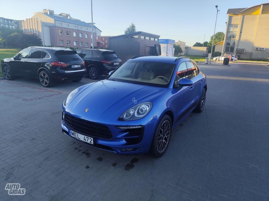 Blue Porsche Macan 2015 in Telschi, with an engine capacity of 3.00 L and mileage of 210 thousand km for 23200 €, photo 1 on AUTOMOTO.COM.LV