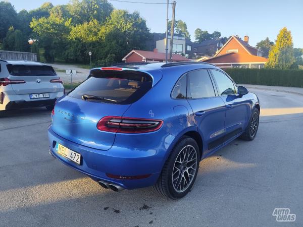 Blue Porsche Macan 2015 in Telschi, with an engine capacity of 3.00 L and mileage of 210 thousand km for 23200 €, photo 2 on AUTOMOTO.COM.LV