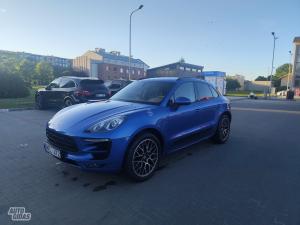 Blue Porsche Macan 2015 in Telschi, with an engine capacity of 3.00 L and mileage of 210 thousand km for 23200 €, photo 6 on AUTOMOTO.COM.LV