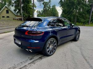 Blue Porsche Macan 2015 in Kaunas, with an engine capacity of 3.60 L and mileage of 166 thousand km for 23500 €, photo 3 on AUTOMOTO.COM.LV