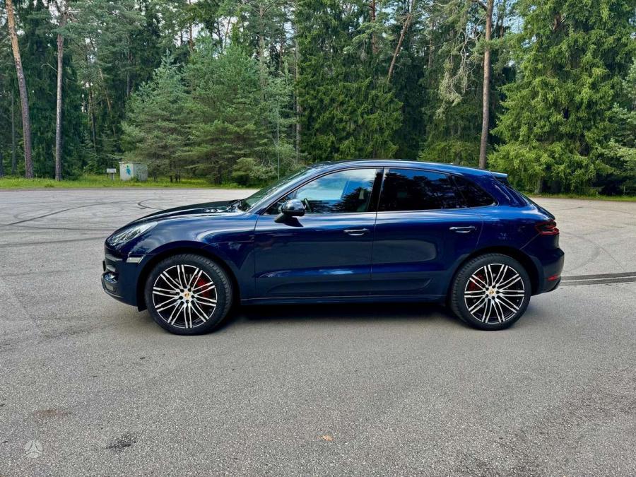 Blue Porsche Macan 2015 in Kaunas, with an engine capacity of 3.60 L and mileage of 166 thousand km for 23500 €, photo 6 on AUTOMOTO.COM.LV