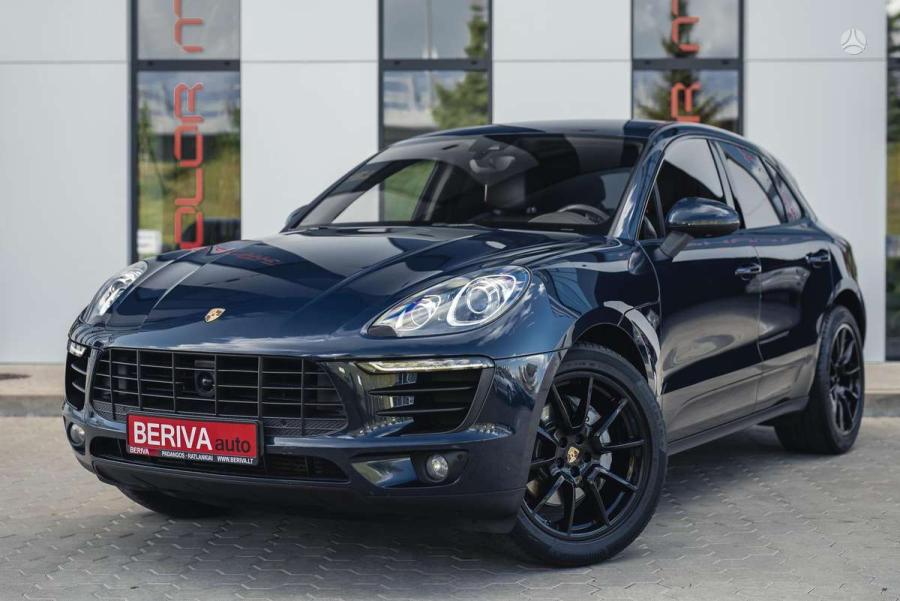 Zils Porsche Macan 2015 Viļņa, ar dzinēja tilpumu 2.97 L un nobraukumu 333 tūkst. km par 18900 €, foto 1 vietnē AUTOMOTO.COM.LV