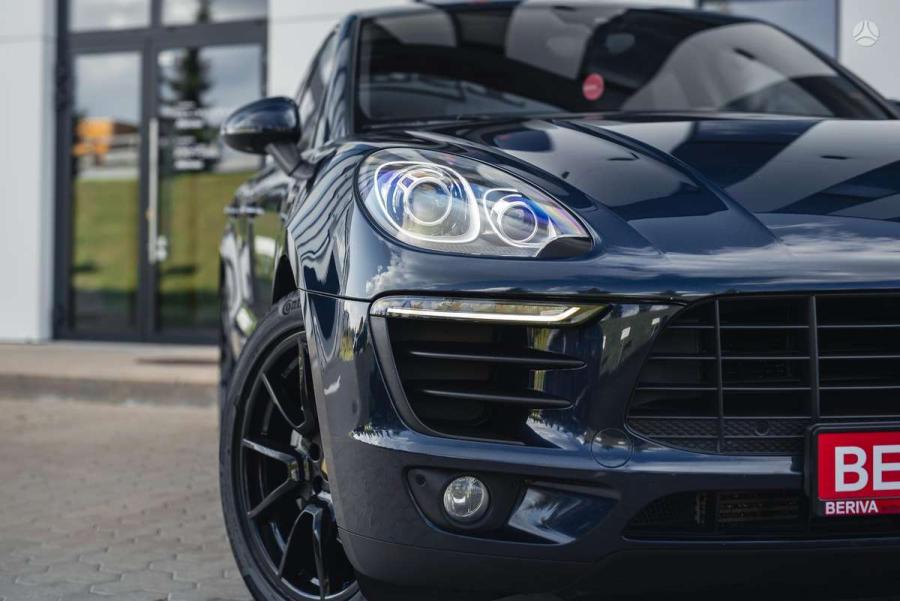 Zils Porsche Macan 2015 Viļņa, ar dzinēja tilpumu 2.97 L un nobraukumu 333 tūkst. km par 18900 €, foto 6 vietnē AUTOMOTO.COM.LV
