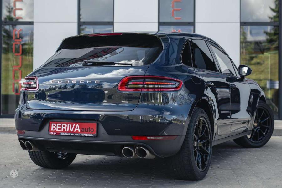 Zils Porsche Macan 2015 Viļņa, ar dzinēja tilpumu 2.97 L un nobraukumu 333 tūkst. km par 18900 €, foto 13 vietnē AUTOMOTO.COM.LV