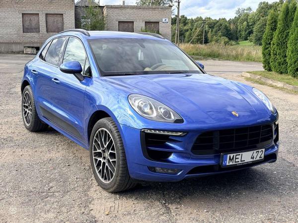 Zils Porsche Macan 2015 Telšiai, ar dzinēja tilpumu 3.00 L un nobraukumu 212 tūkst. km par 19450 €, foto 1 vietnē AUTOMOTO.COM.LV