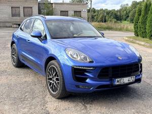Zils Porsche Macan 2015 Telšiai, ar dzinēja tilpumu 3.00 L un nobraukumu 212 tūkst. km par 19450 €, foto  vietnē AUTOMOTO.COM.LV