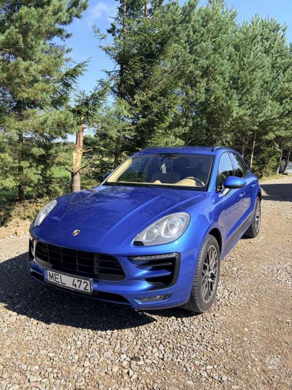 Zils Porsche Macan 2015 Telšiai, ar dzinēja tilpumu 3.00 L un nobraukumu 212 tūkst. km par 19450 €, foto 8 vietnē AUTOMOTO.COM.LV