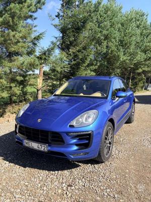 Blue Porsche Macan 2015 in Telschi, with an engine capacity of 3.00 L and mileage of 212 thousand km for 19450 €, photo 8 on AUTOMOTO.COM.LV