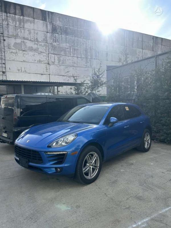 Zils Porsche Macan 2015 Kauņa, ar dzinēja tilpumu 3.00 L un nobraukumu 197 tūkst. km par 12400 €, foto 1 vietnē AUTOMOTO.COM.LV