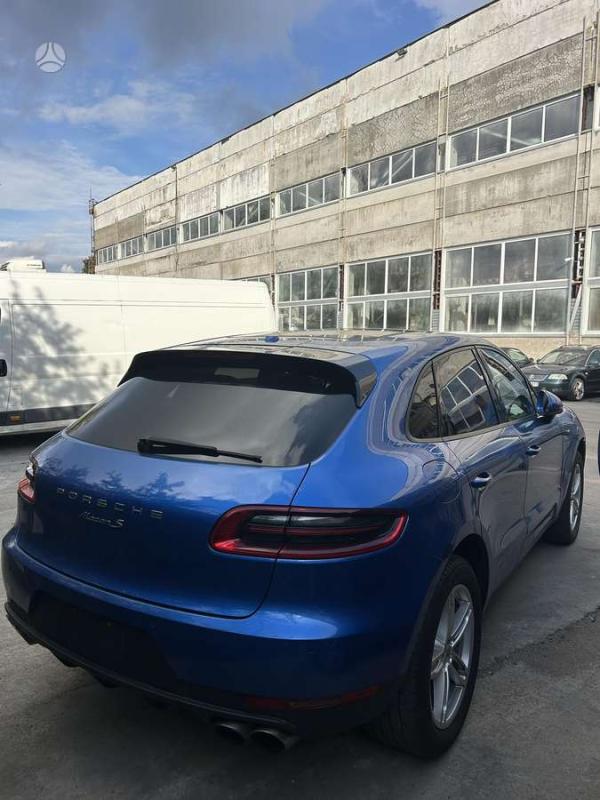 Zils Porsche Macan 2015 Kauņa, ar dzinēja tilpumu 3.00 L un nobraukumu 197 tūkst. km par 12400 €, foto 5 vietnē AUTOMOTO.COM.LV