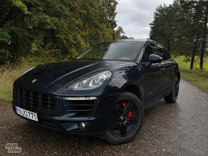 Blue Porsche Macan 2015 in Vilnius, with an engine capacity of 3.00 L and mileage of 142 thousand km for 16200 €, photo  on AUTOMOTO.COM.LV