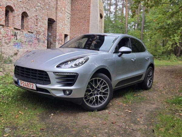 Porsche Macan 2016 Viļņa vietnē Zils Porsche Macan 2016 Viļņa, ar dzinēja tilpumu 3.00 L un nobraukumu 141 tūkst. km par 22999 €, foto 1 vietnē AUTOMOTO.COM.LV