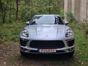 Blue Porsche Macan 2016 in Vilnius, with an engine capacity of 3.00 L and mileage of 141 thousand km for 22999 €, photo 3 on AUTOMOTO.COM.LV