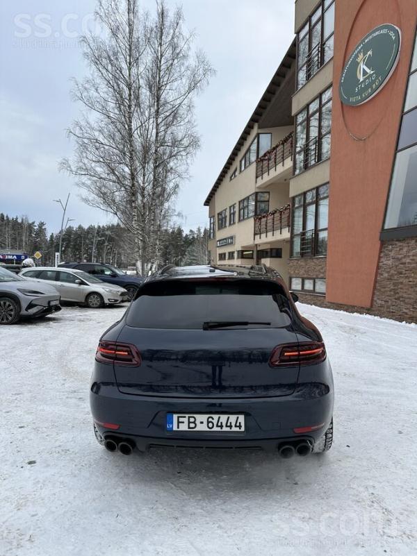 Zils Porsche Macan 2017 Rīga, ar dzinēja tilpumu 3.00 L un nobraukumu 146 tūkst. km par 30500 €, foto 4 vietnē AUTOMOTO.COM.LV