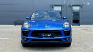 Blue Porsche Macan 2017 in Vilnius, with an engine capacity of 1.98 L and mileage of 150 thousand km for 20990 €, photo 9 on AUTOMOTO.COM.LV