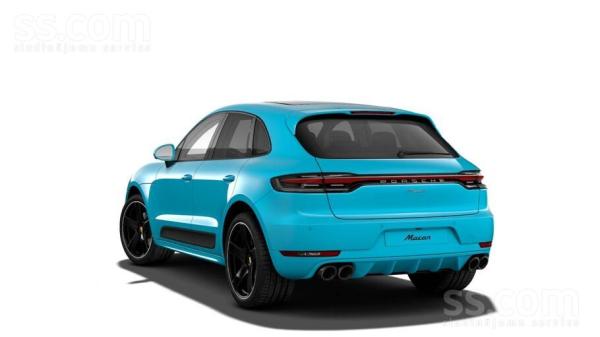 Blue Porsche Macan 2018 in Riga, with an engine capacity of 2.00 L and mileage of 93 thousand km for 39900 €, photo 3 on AUTOMOTO.COM.LV