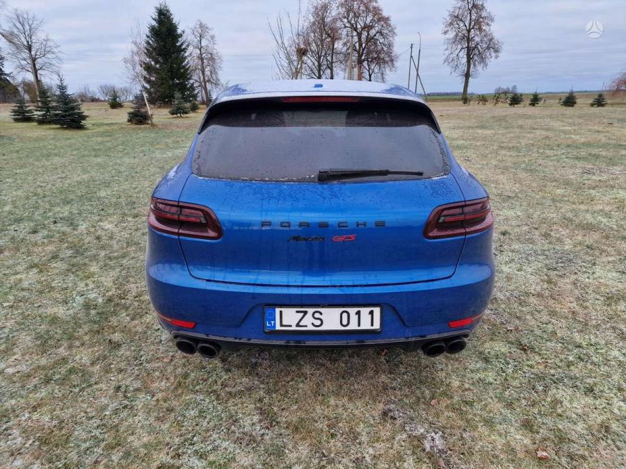 Zils Porsche Macan 2018 Panevēža, ar dzinēja tilpumu 3.00 L un nobraukumu 48 tūkst. km par 34500 €, foto 7 vietnē AUTOMOTO.COM.LV