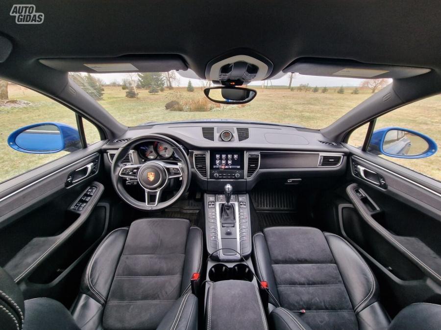 Zils Porsche Macan 2018 Panevēža, ar dzinēja tilpumu 3.00 L un nobraukumu 48 tūkst. km par 34500 €, foto 8 vietnē AUTOMOTO.COM.LV