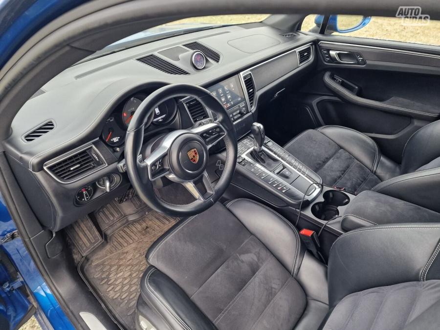 Zils Porsche Macan 2018 Panevēža, ar dzinēja tilpumu 3.00 L un nobraukumu 48 tūkst. km par 34500 €, foto 9 vietnē AUTOMOTO.COM.LV