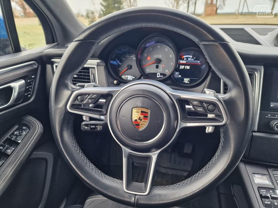 Zils Porsche Macan 2018 Panevēža, ar dzinēja tilpumu 3.00 L un nobraukumu 48 tūkst. km par 34500 €, foto 14 vietnē AUTOMOTO.COM.LV