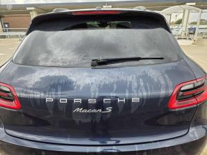 Zils Porsche Macan 2018 Viļņa, ar dzinēja tilpumu 3.00 L un nobraukumu 149 tūkst. km par 25555 €, foto 6 vietnē AUTOMOTO.COM.LV