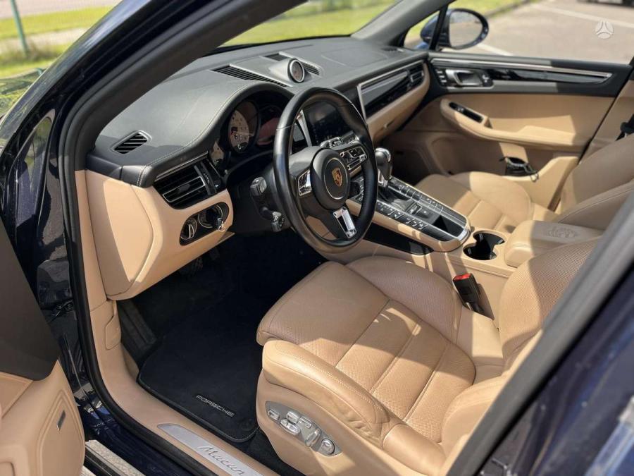 Zils Porsche Macan 2019 Viļņa, ar dzinēja tilpumu 3.00 L un nobraukumu 273 tūkst. km par 28399 €, foto 11 vietnē AUTOMOTO.COM.LV