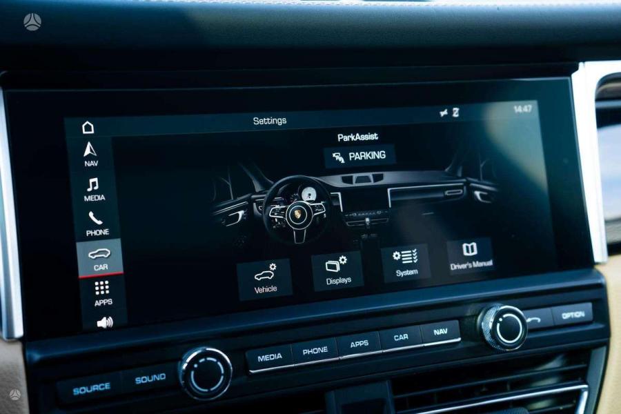 Zils Porsche Macan 2019 Viļņa, ar dzinēja tilpumu 3.00 L un nobraukumu 273 tūkst. km par 28399 €, foto 19 vietnē AUTOMOTO.COM.LV