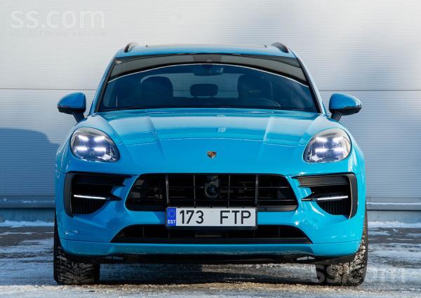 Zils Porsche Macan 2020 Rīga, ar dzinēja tilpumu 3.00 L un nobraukumu 89 tūkst. km par 54900 €, foto 1 vietnē AUTOMOTO.COM.LV