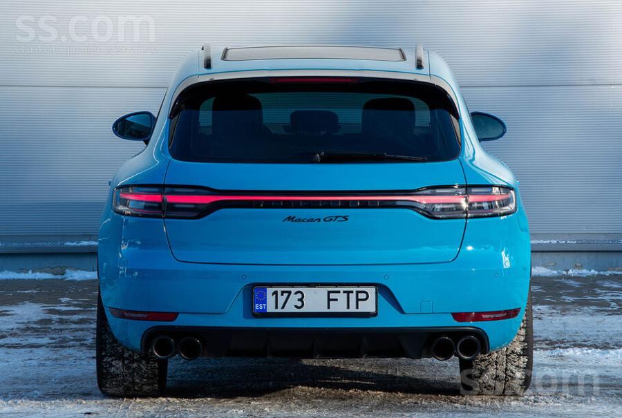 Zils Porsche Macan 2020 Rīga, ar dzinēja tilpumu 3.00 L un nobraukumu 89 tūkst. km par 54900 €, foto 2 vietnē AUTOMOTO.COM.LV
