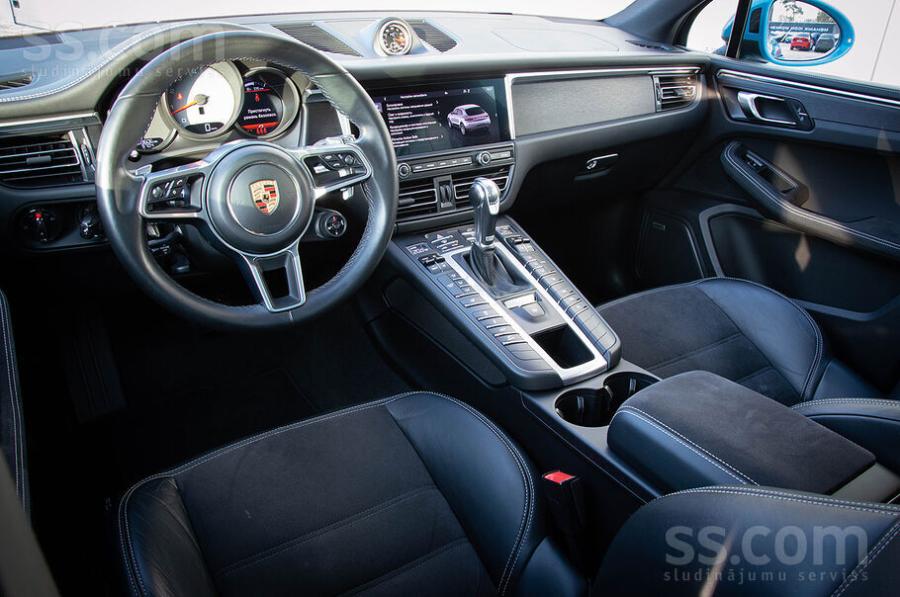 Zils Porsche Macan 2020 Rīga, ar dzinēja tilpumu 3.00 L un nobraukumu 89 tūkst. km par 54900 €, foto 7 vietnē AUTOMOTO.COM.LV