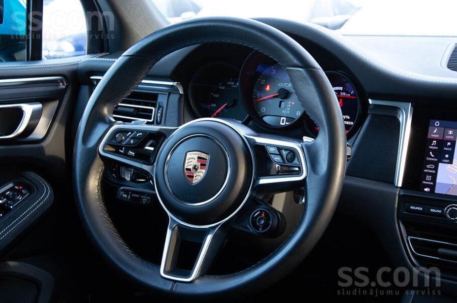 Zils Porsche Macan 2020 Rīga, ar dzinēja tilpumu 3.00 L un nobraukumu 89 tūkst. km par 54900 €, foto 9 vietnē AUTOMOTO.COM.LV